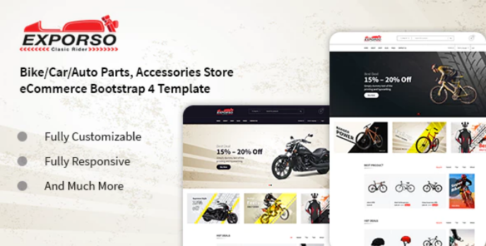 Best eCommerce Templates for Auto Parts Shop - DexignLab Blog